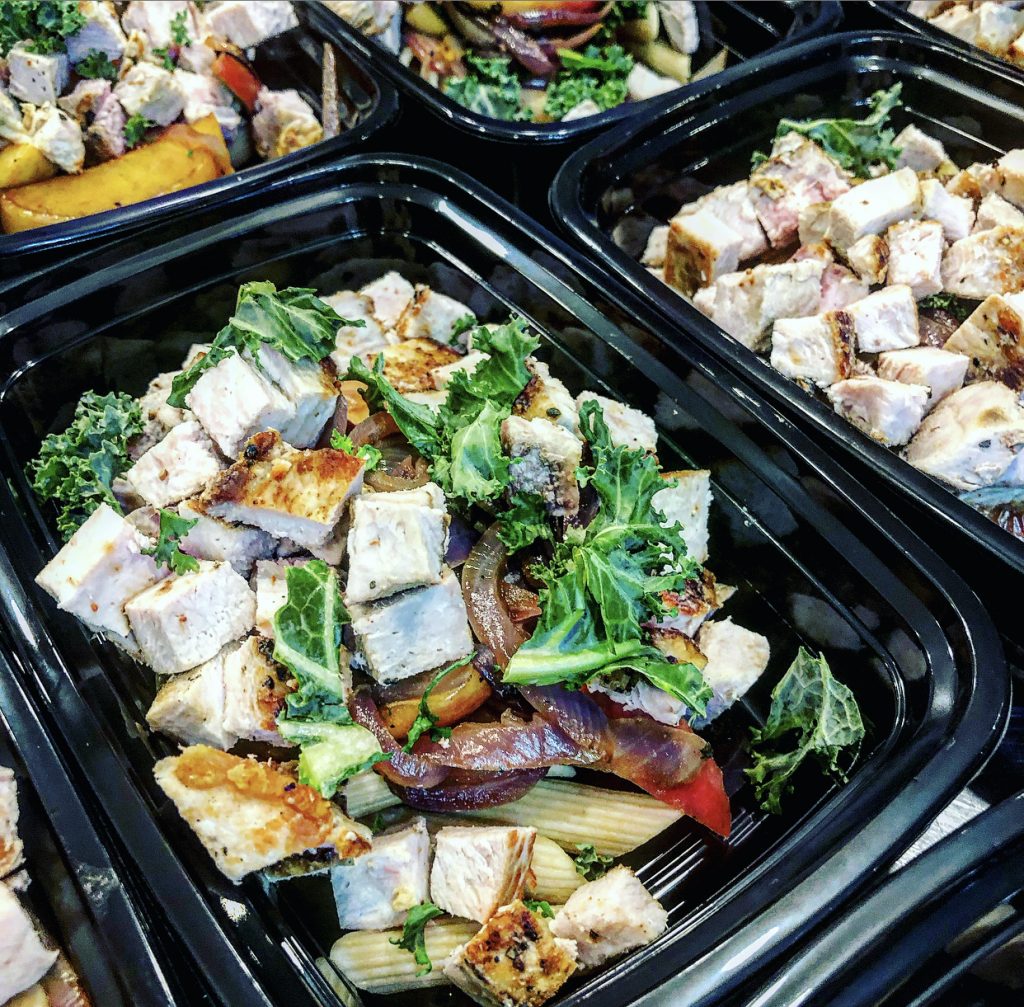 Pork Loin | Caramelized Red Onion | Apple | Kale | Whole Wheat Penne ...