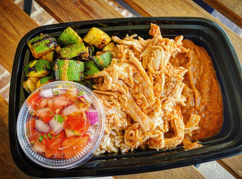 Shredded Chicken Taco Bowl - Ready Set Prep'd