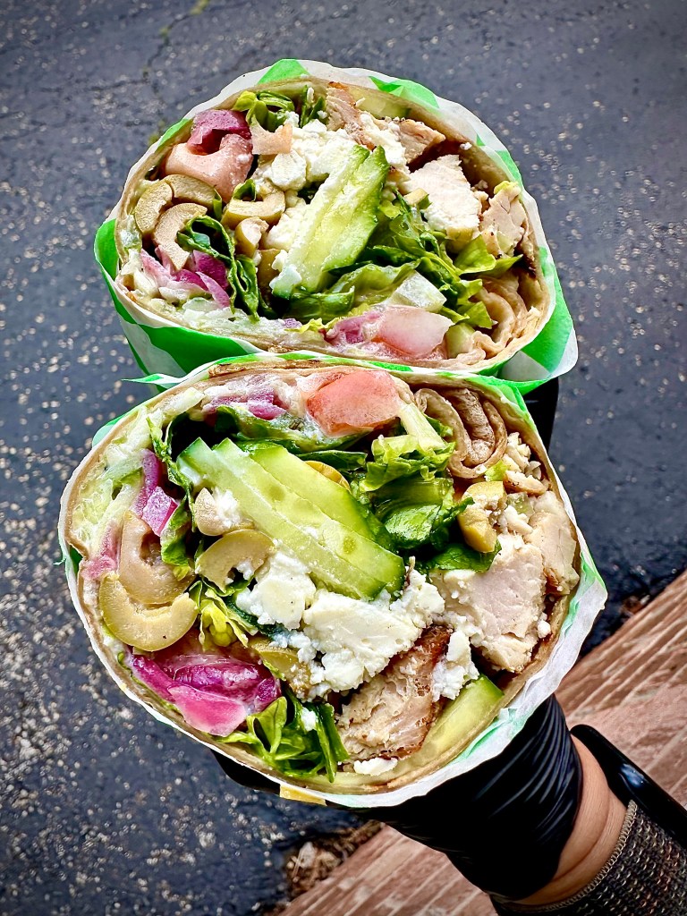 Greek Chicken Wrap - Ready Set Prep'd