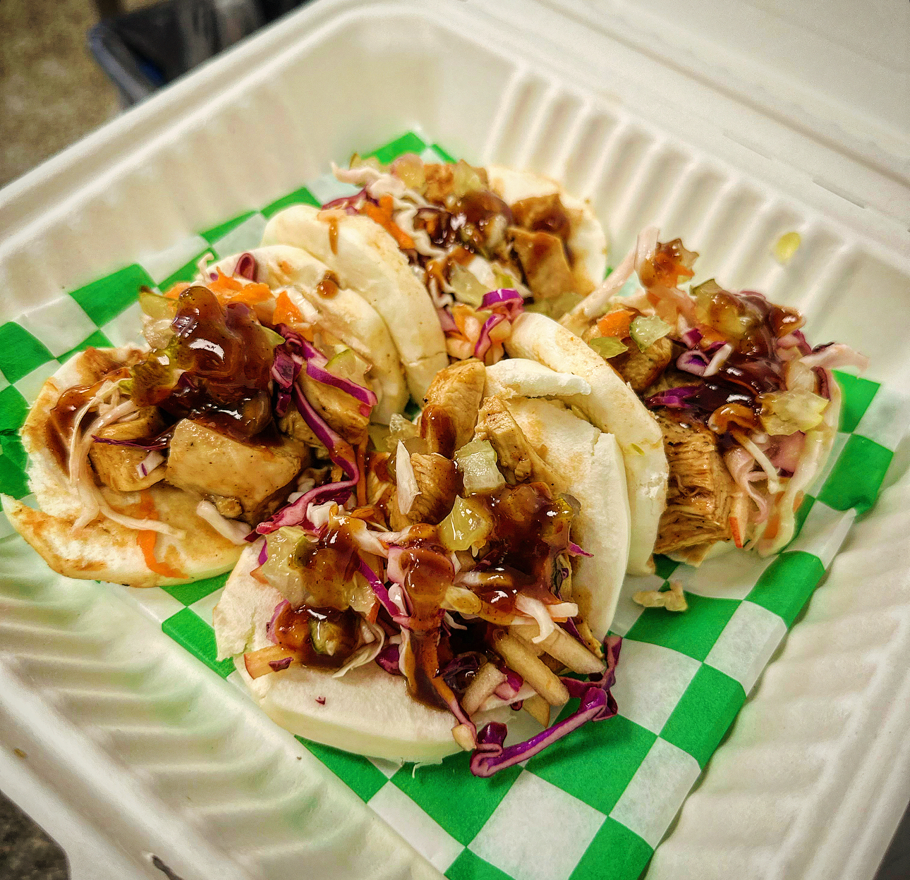 BBQ CHICKEN BAO BUNS - Ready Set Prep'd