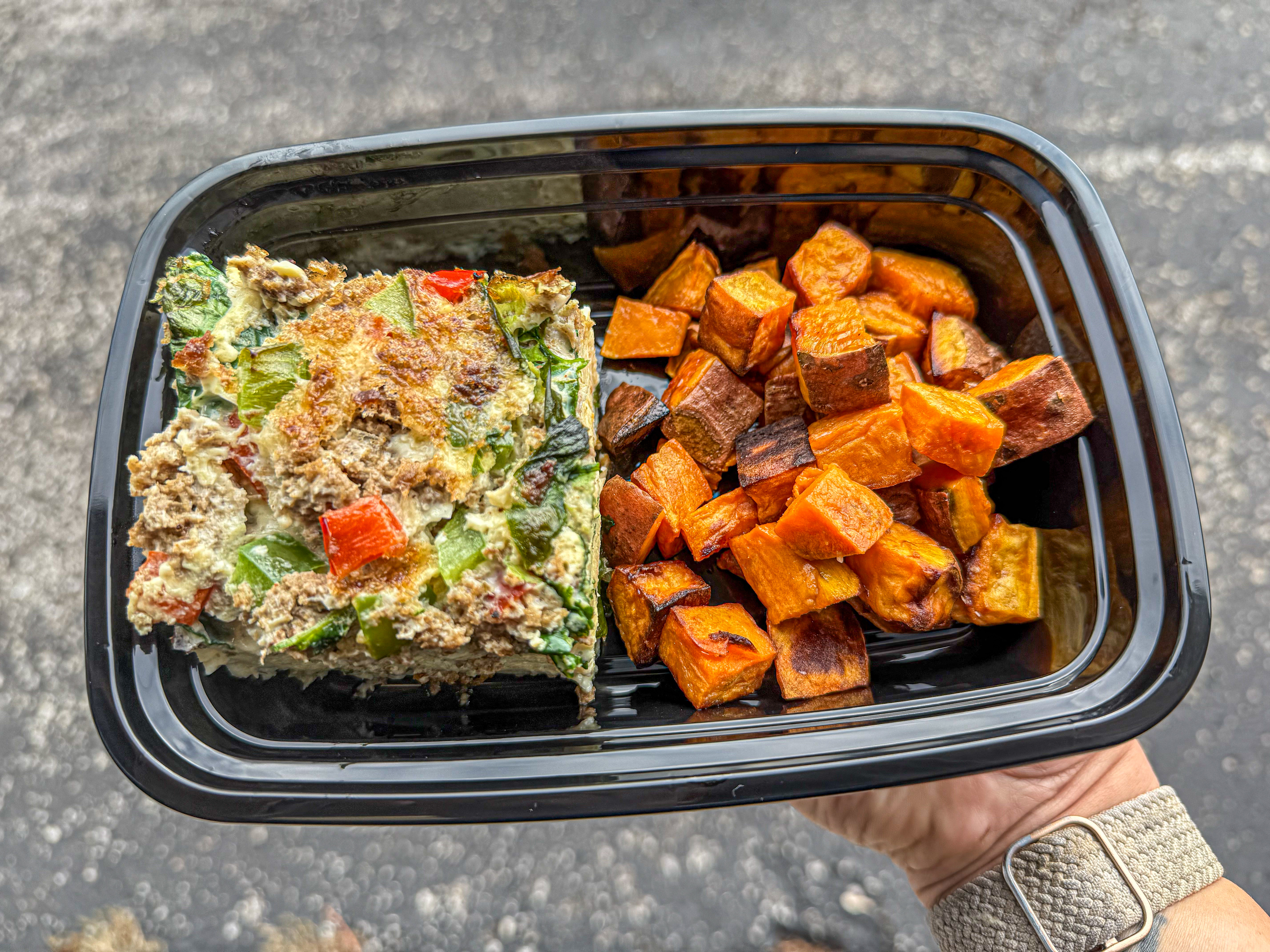 Protein Egg Bake Plate - Ready Set Prep'd